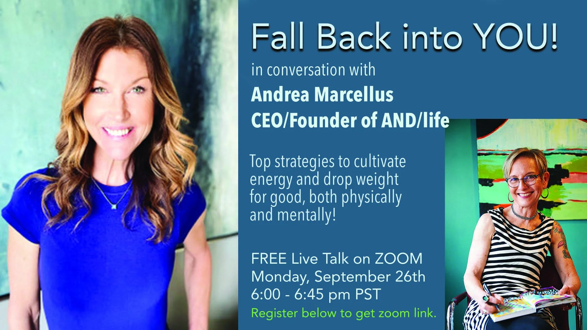 Event: In Conversation with Andrea Marcellus — DianeSherman.net