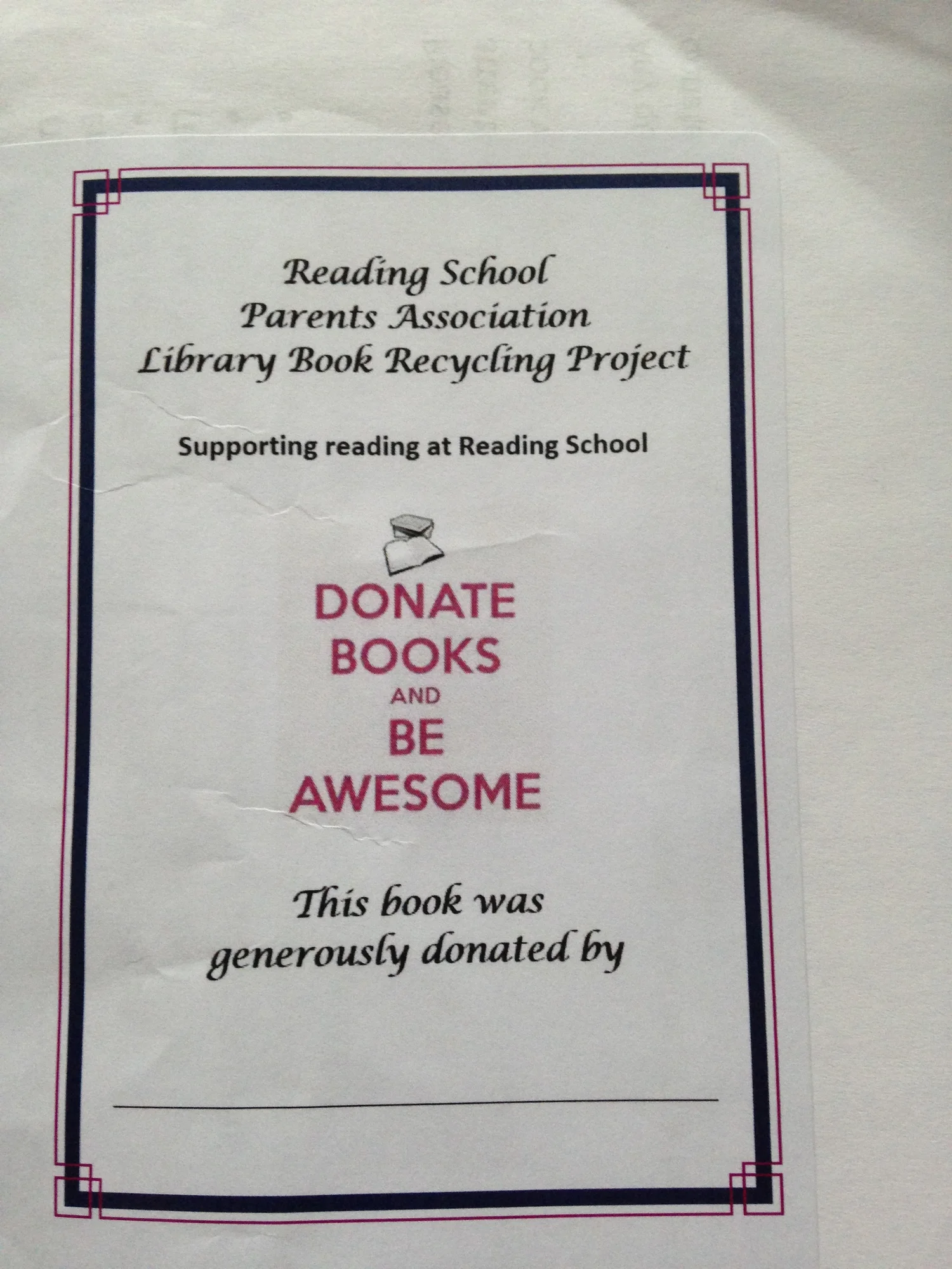 LRC — Reading School Parents' Association
