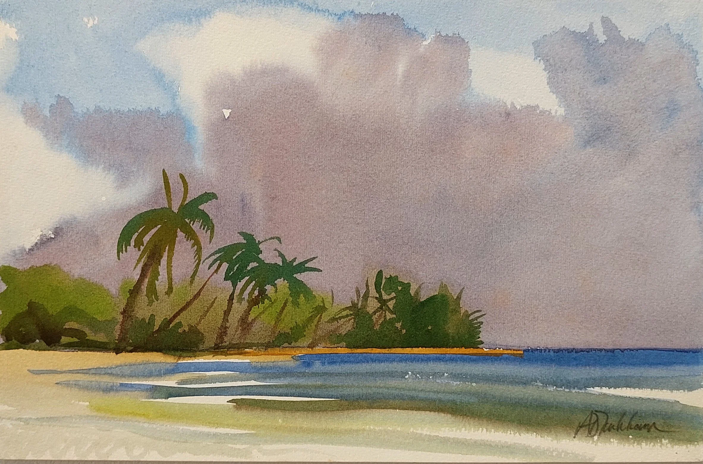 AD TINKHAM WATERCOLORS — Jag Gallery | Key West Florida | John Martini ...