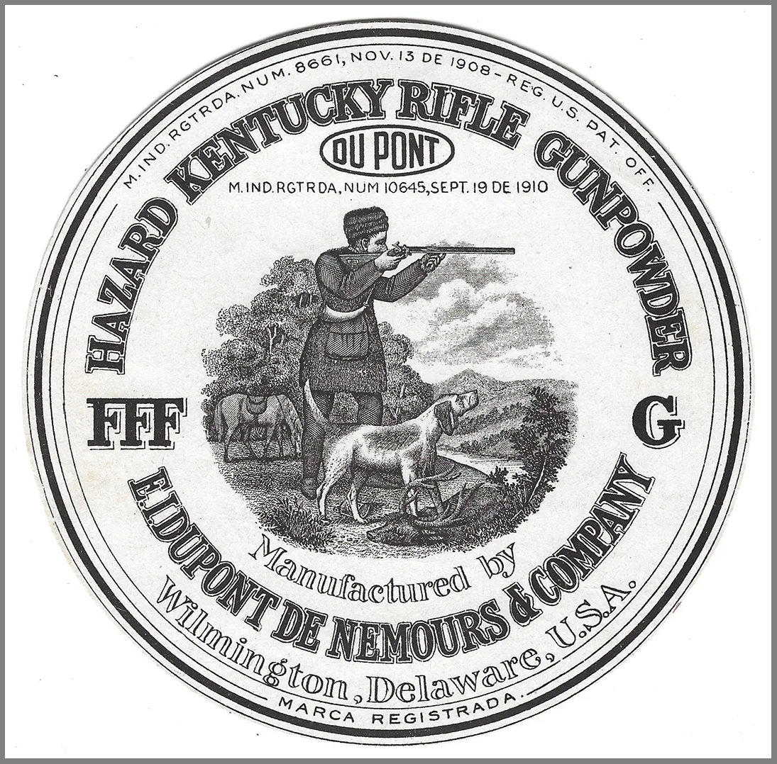 American Powder Mills Gunpowder Label Memorabilia Militaria etna.com.pe