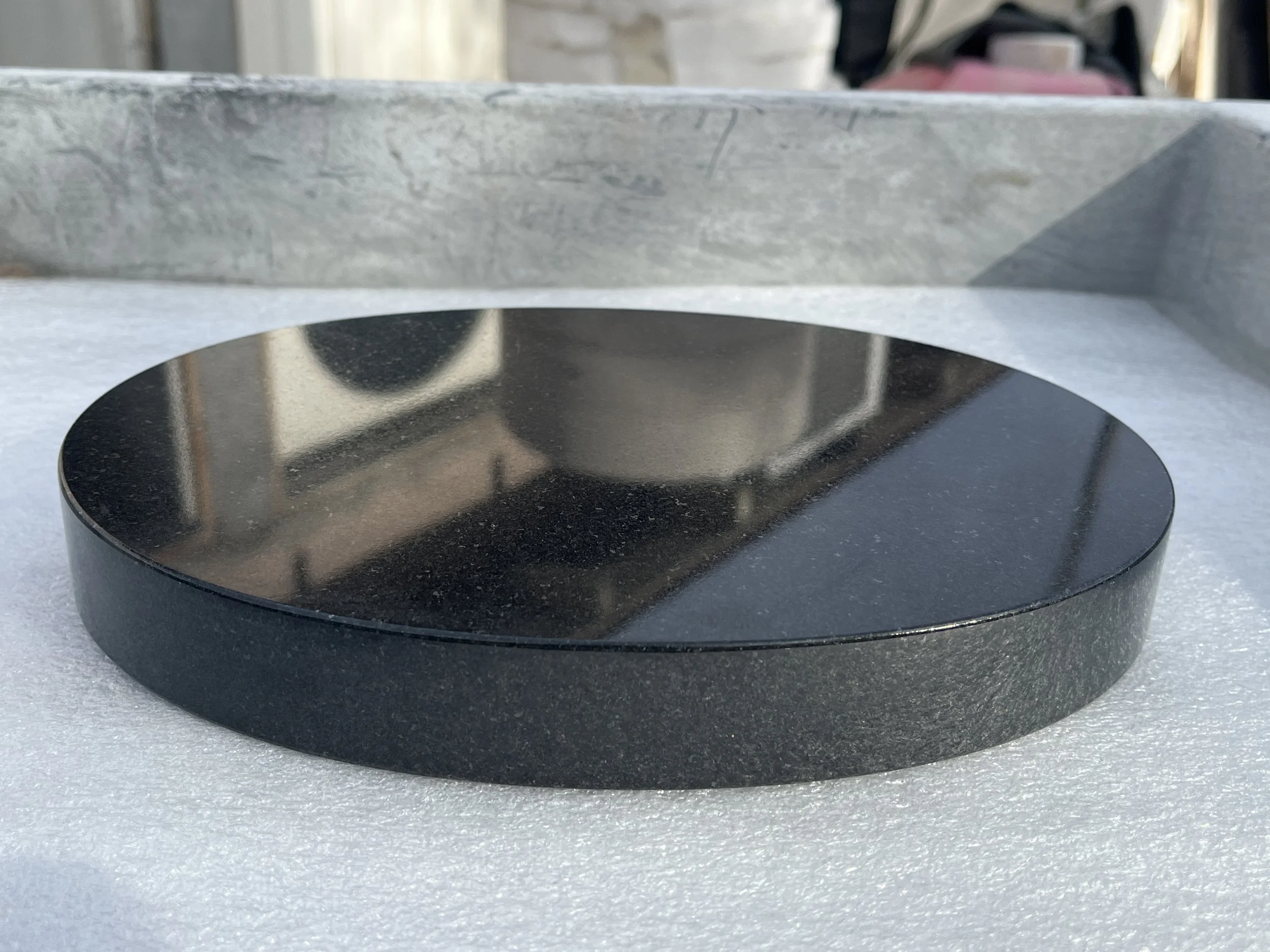 Black Granite Bases — Marble & Bronze Art