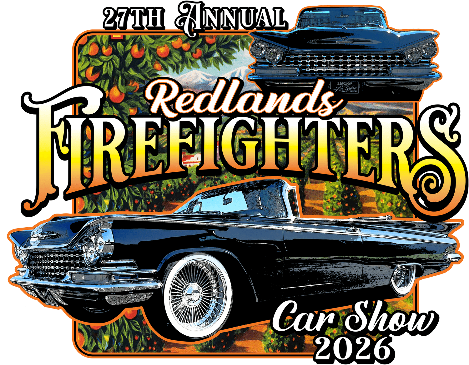 Redlands Firefighters Car Show