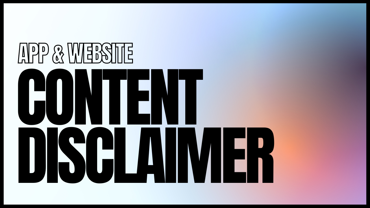 Legal Notices — CrazyFlippinMom