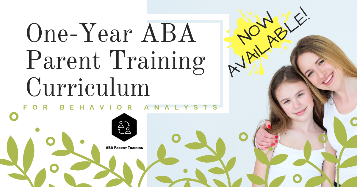 6 Free ABA Parent Training Lesson Plans — Association for ABA Parent ...