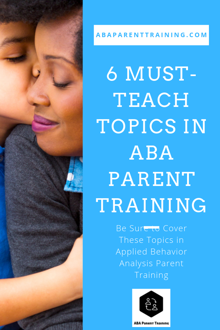 ABA Parent Training: Curriculum, CEUs, Support, & More