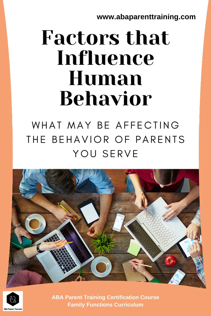 Factors that Influence Human Behavior: What May be Affecting the ...