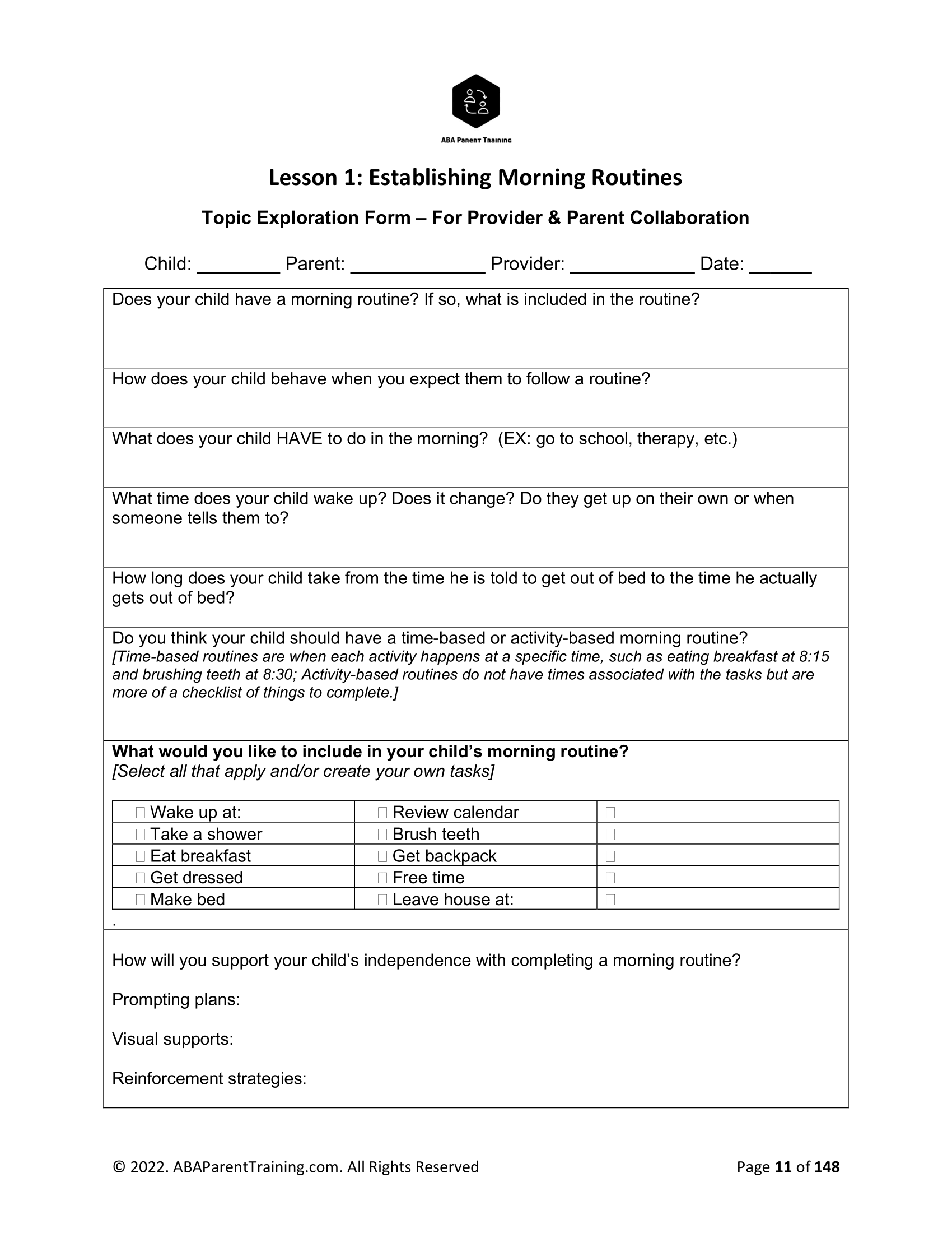 NEW VOLUME 2 One Year ABA Parent Training Curriculum Daily Living new-volume-2-one-year-aba-parent-training-curriculum-daily-living