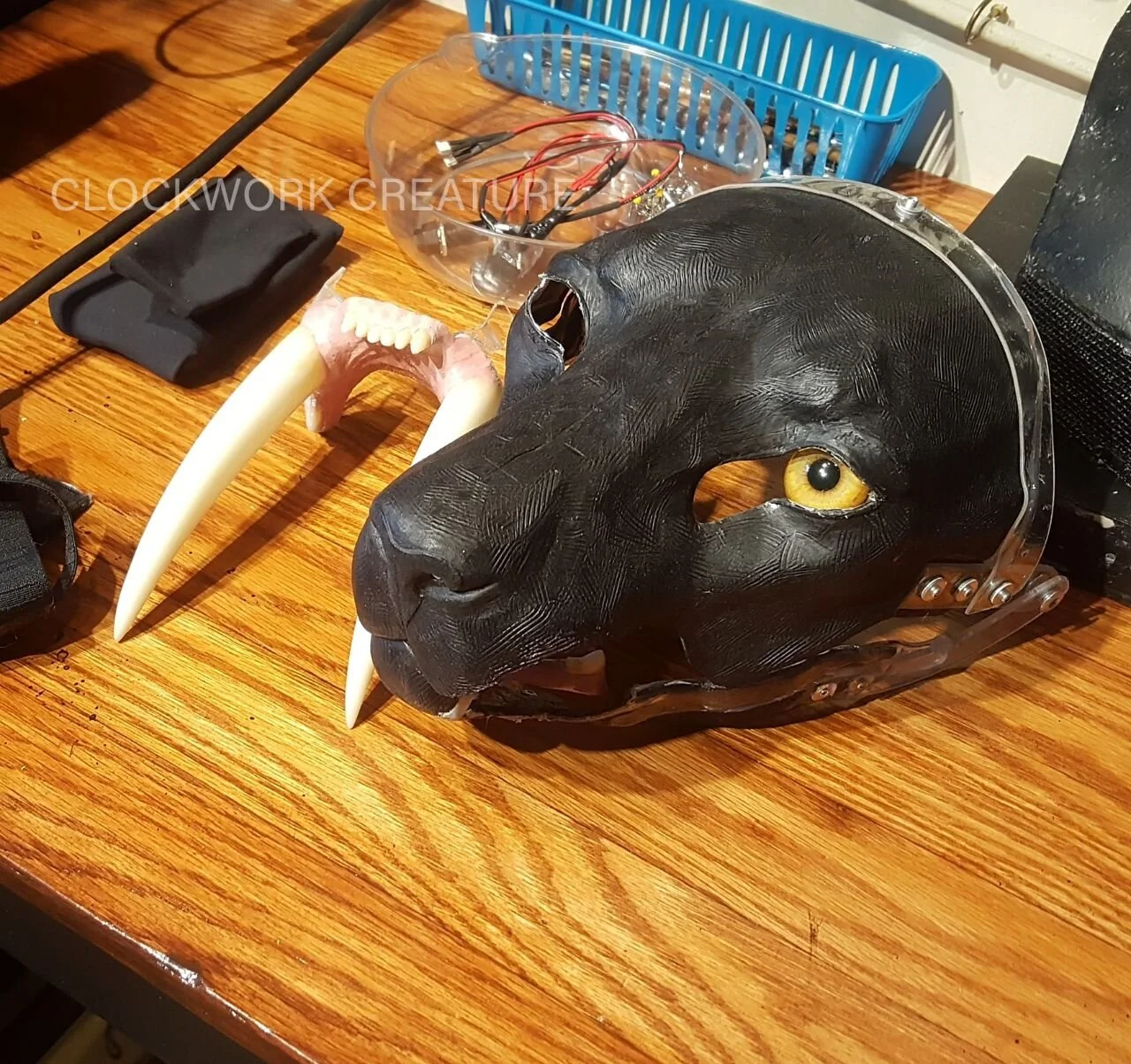 Saber II head progress — Clockwork Creature