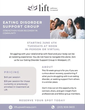 Group Series | Westport, Connecticut | Lift Wellness Group