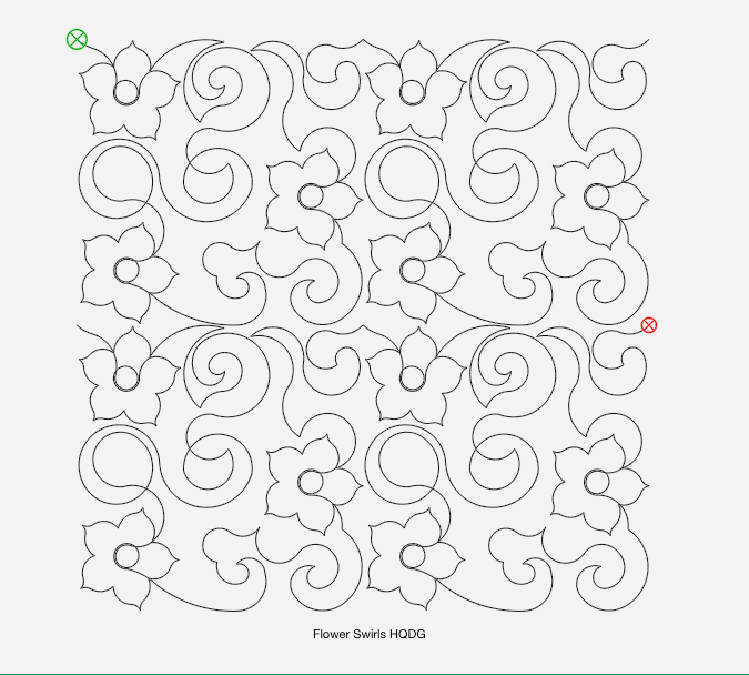 E2E Flowers — Rosi Quilts