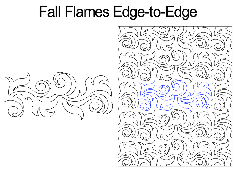 E2E Leaves — Rosi Quilts