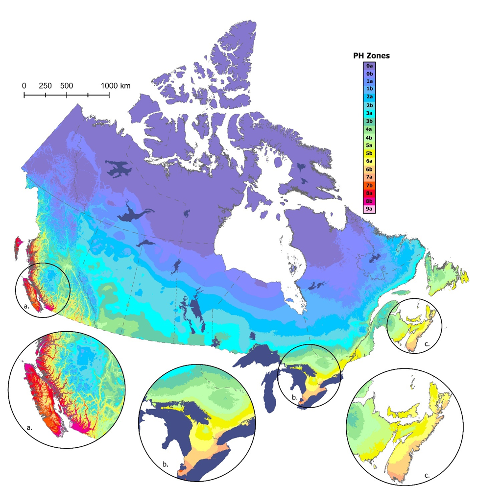 E175: New Climates, New Zones: What Canada’s Plant Hardiness Map ...