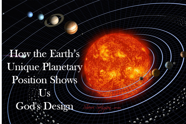 Placement Of Earth In Solar System