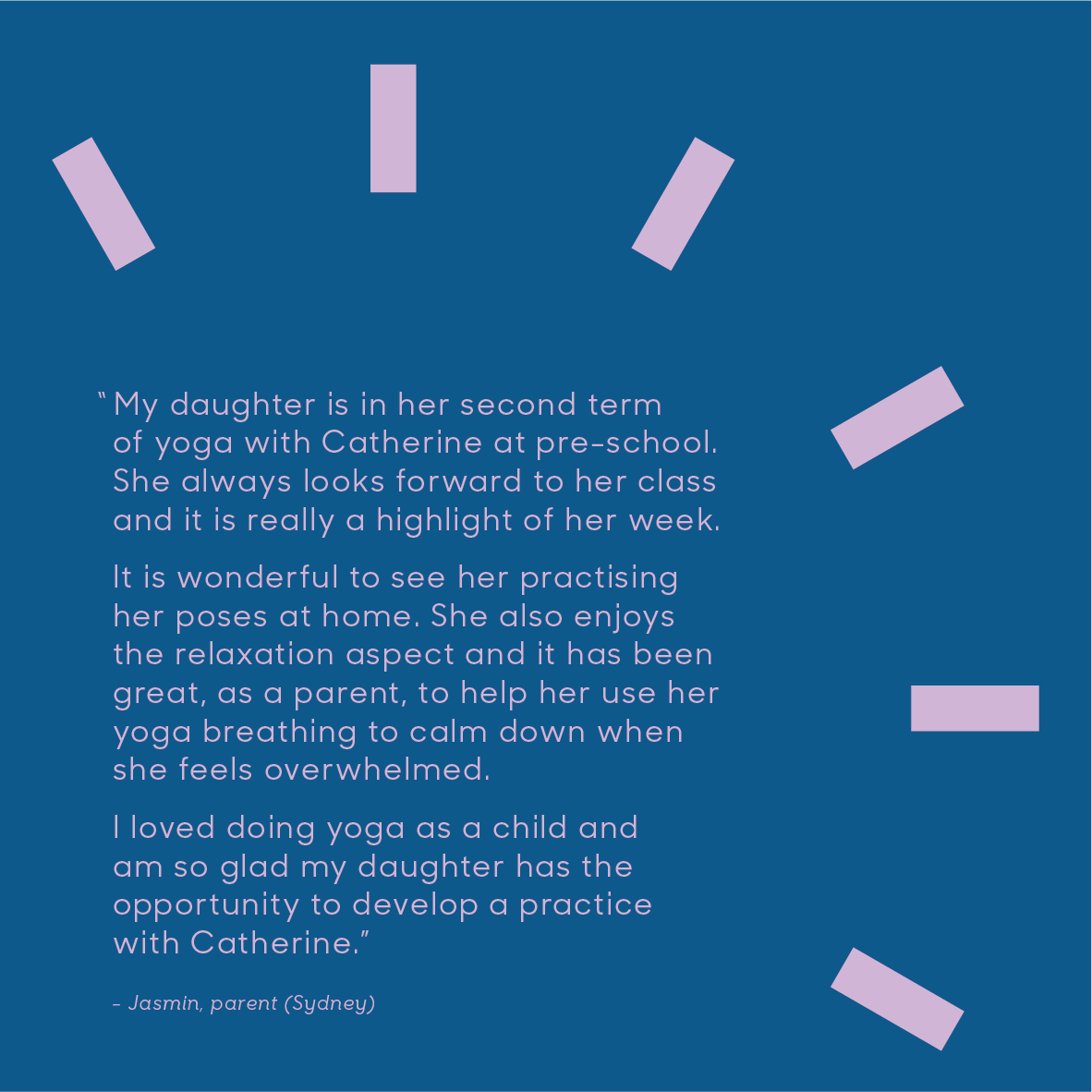 Kids Yoga | Family Yoga | Testimonials — My Yoga Playground