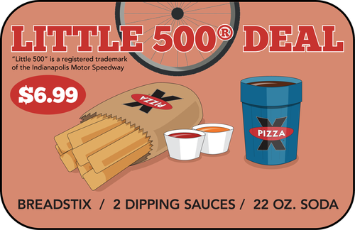 Pizza X Menu | Build Your Own & Specialty Pizzas in Bloomington — Pizza X