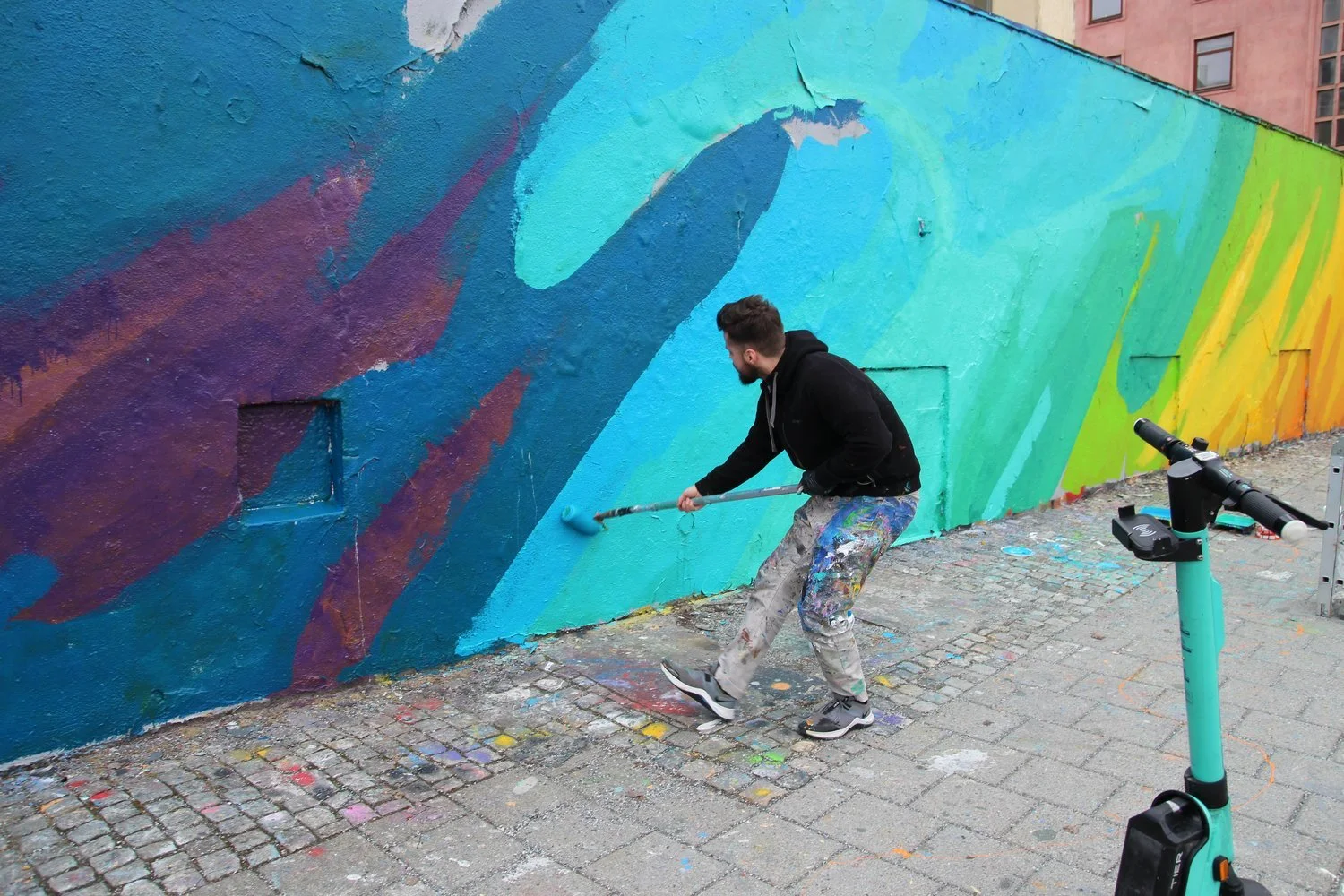 painting the streets — Bjor Artworks