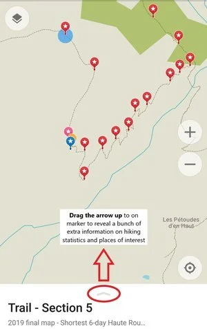 How to use your offline mobile map — The Hiking Club