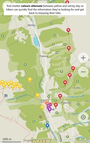 How to use your offline mobile map — The Hiking Club