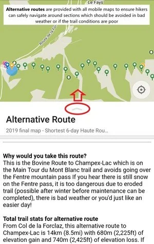 How to use your offline mobile map — The Hiking Club