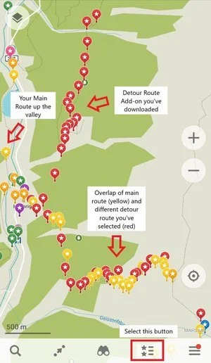 How to use your offline mobile map — The Hiking Club