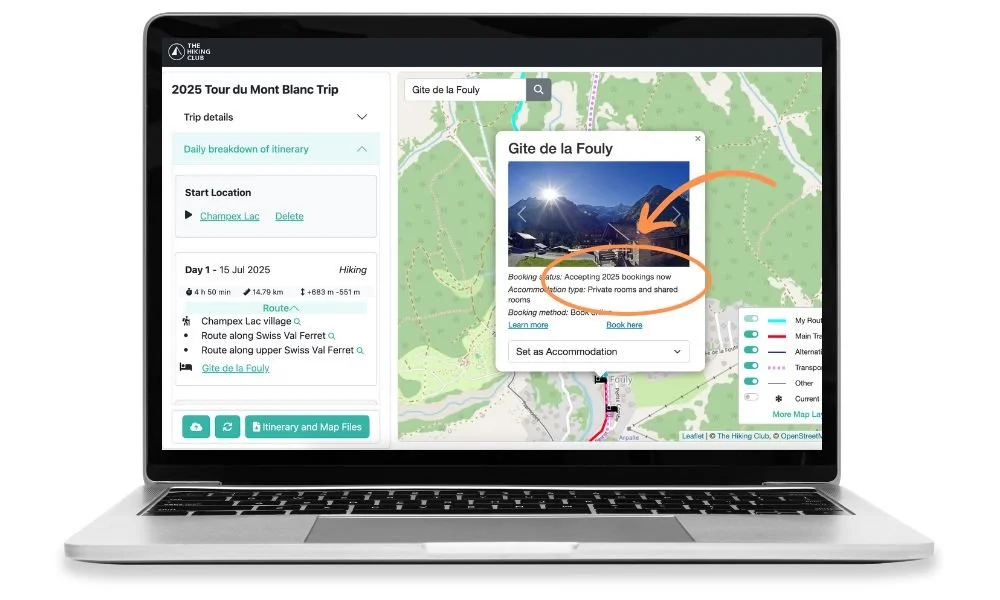 Accommodation in the Alps — The Hiking Club