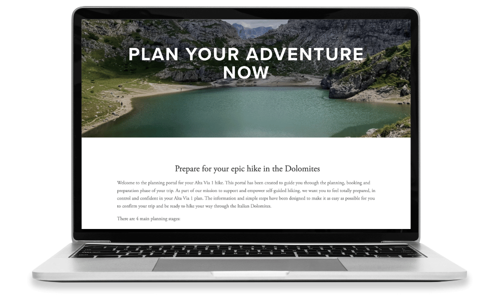 Alta Via 1 (Dolomites): Complete Package — The Hiking Club