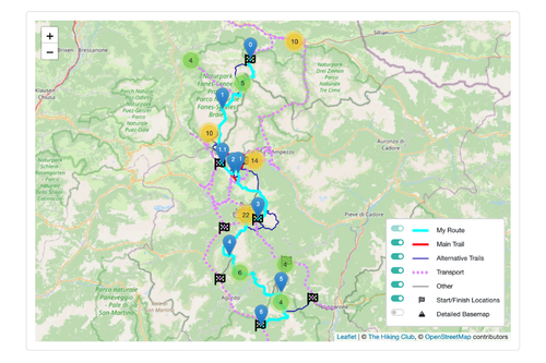 AV1 Dolomites Itineraries — The Hiking Club