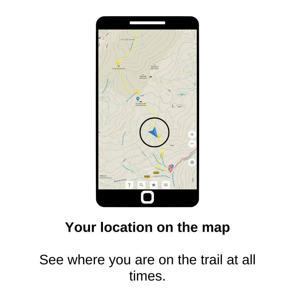 How to use your offline mobile map — The Hiking Club