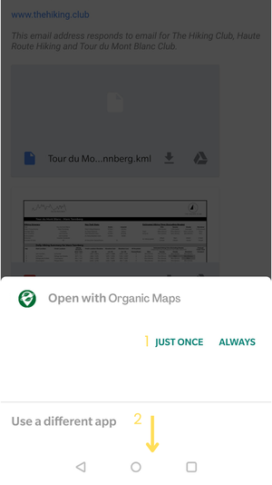 How to use your offline mobile map — The Hiking Club