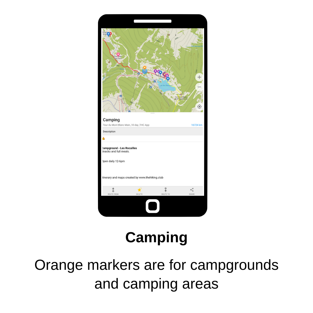 How to use your offline mobile map — The Hiking Club
