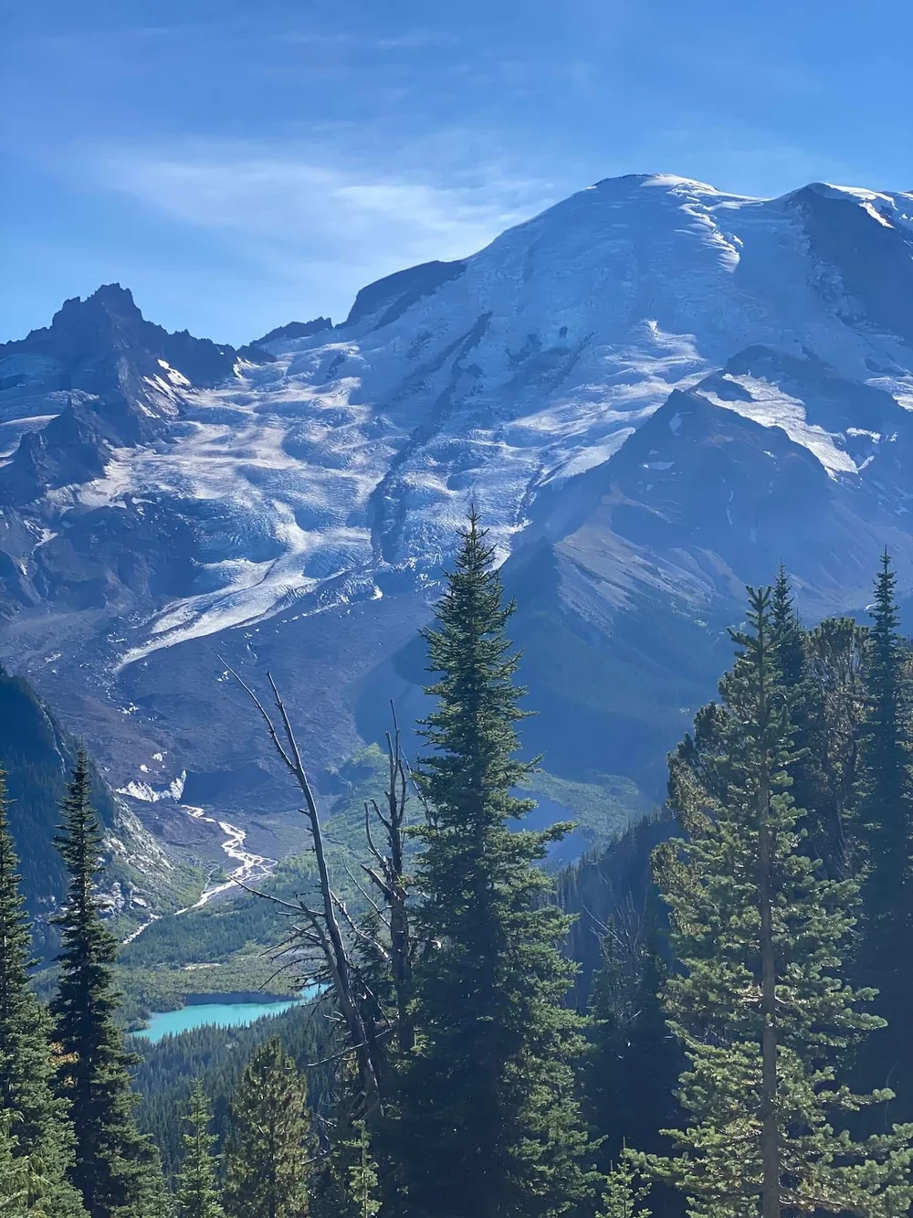 Mount Rainier National Park Winter