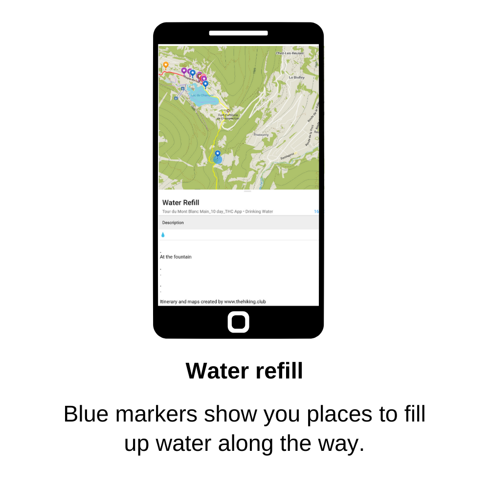 How to use your offline mobile map — The Hiking Club
