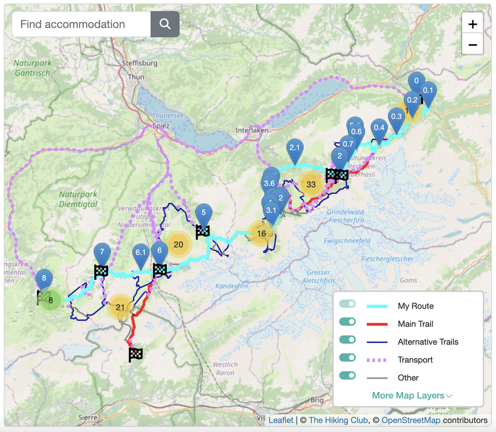The Bear Trek: Stages of the Via Alpina 1, Bernese Oberland — The ...