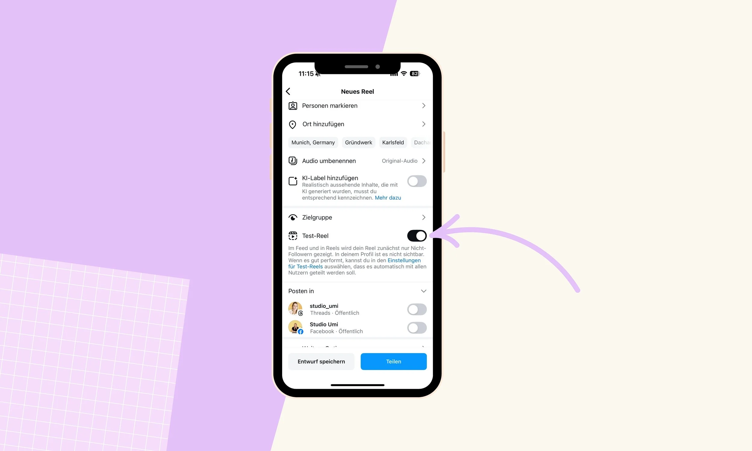 Instagram Test Reels: Reichweite testen und Follower aufbauen für ...
