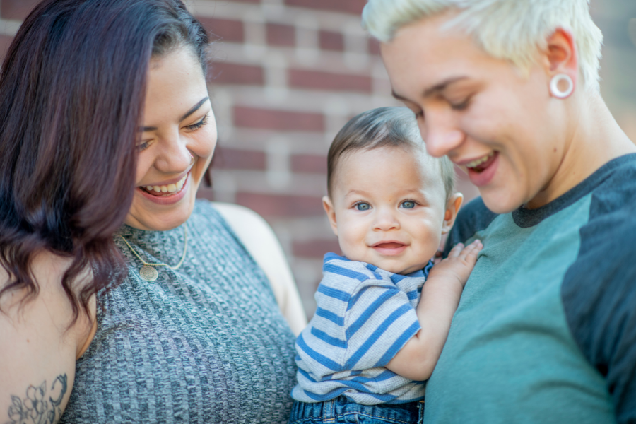 Families come in all different shapes and sizes — Split Banana