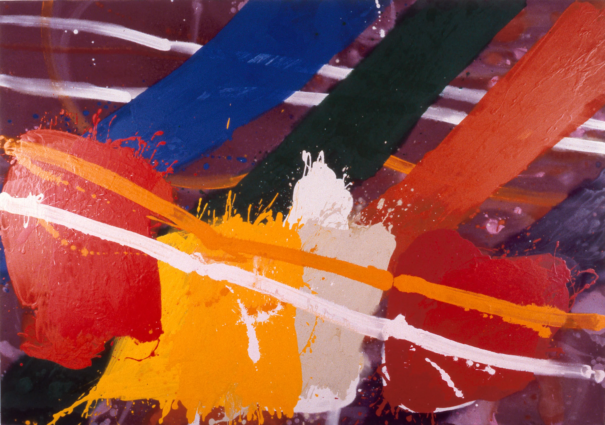 Paintings - 80s — Albert Irvin Estate