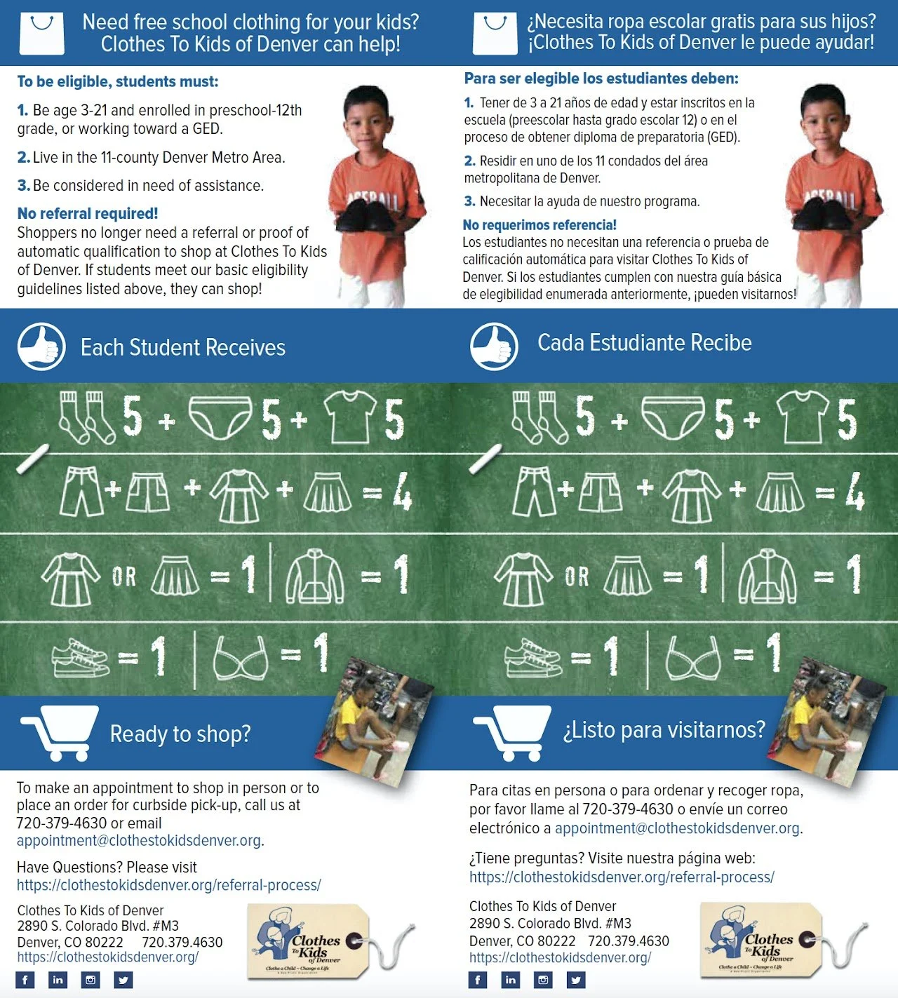 Clothes to Kids Denver — Lifespan Local