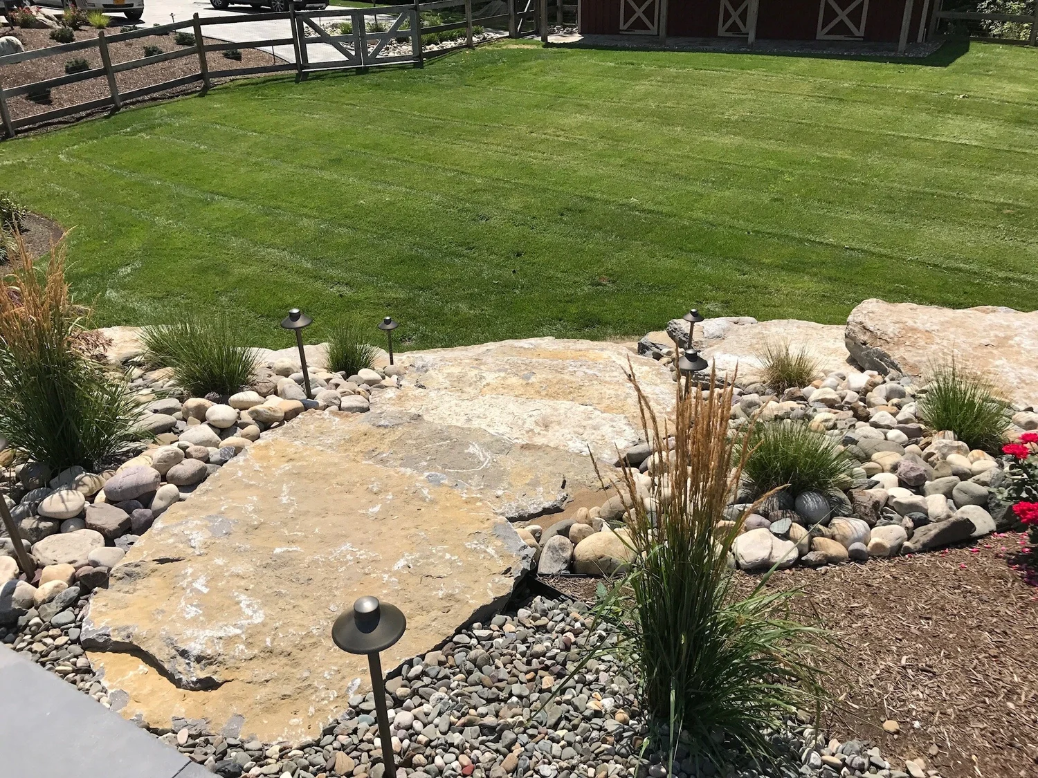 NATURAL STONE WORK — STAUCET'S LANDSCAPING & NURSERY