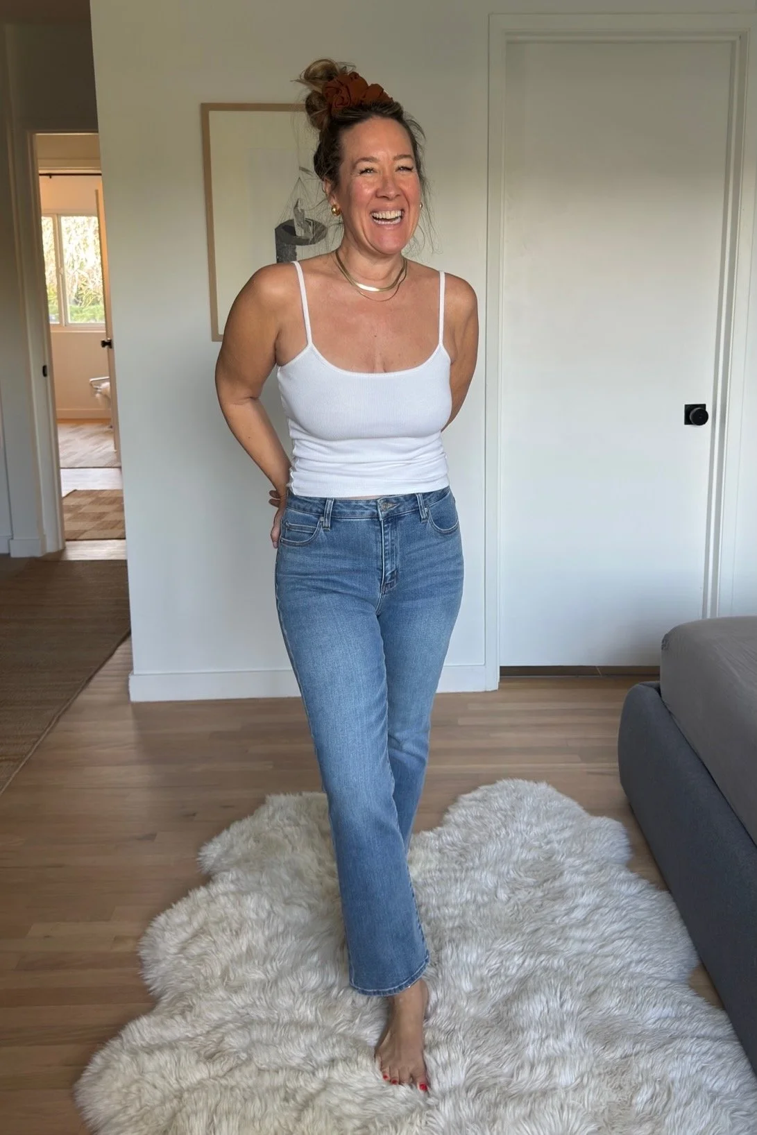 We Tried On 6 Of The Most Popular Styles Of These $50 Viral Jeans ...