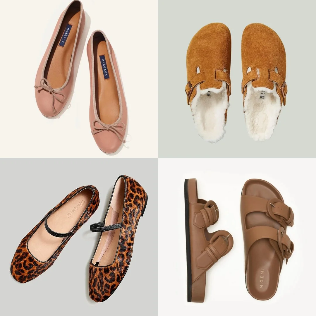 The 15 Most Comfortable But Chic Flats That You Can Walk All Day In ...