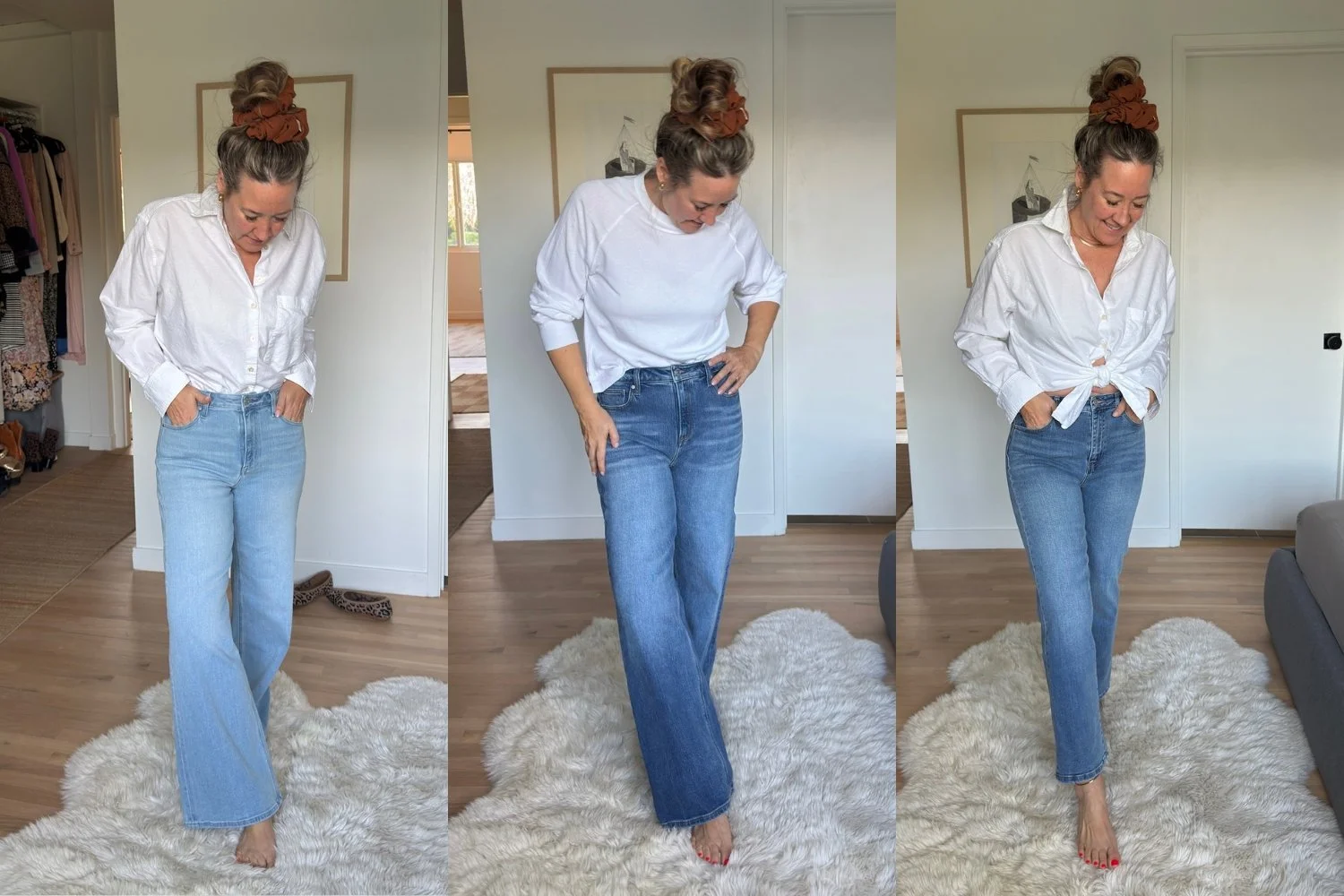 We Tried On 6 Of The Most Popular Styles Of These $50 Viral Jeans ...