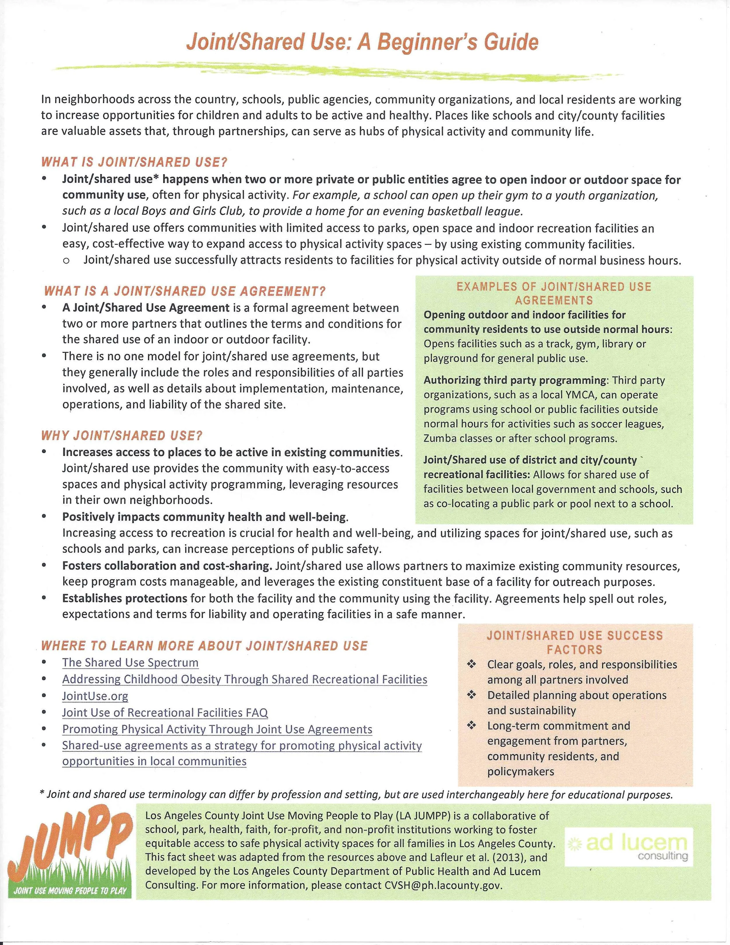 PFP ISU — Los Angeles Neighborhood Land Trust