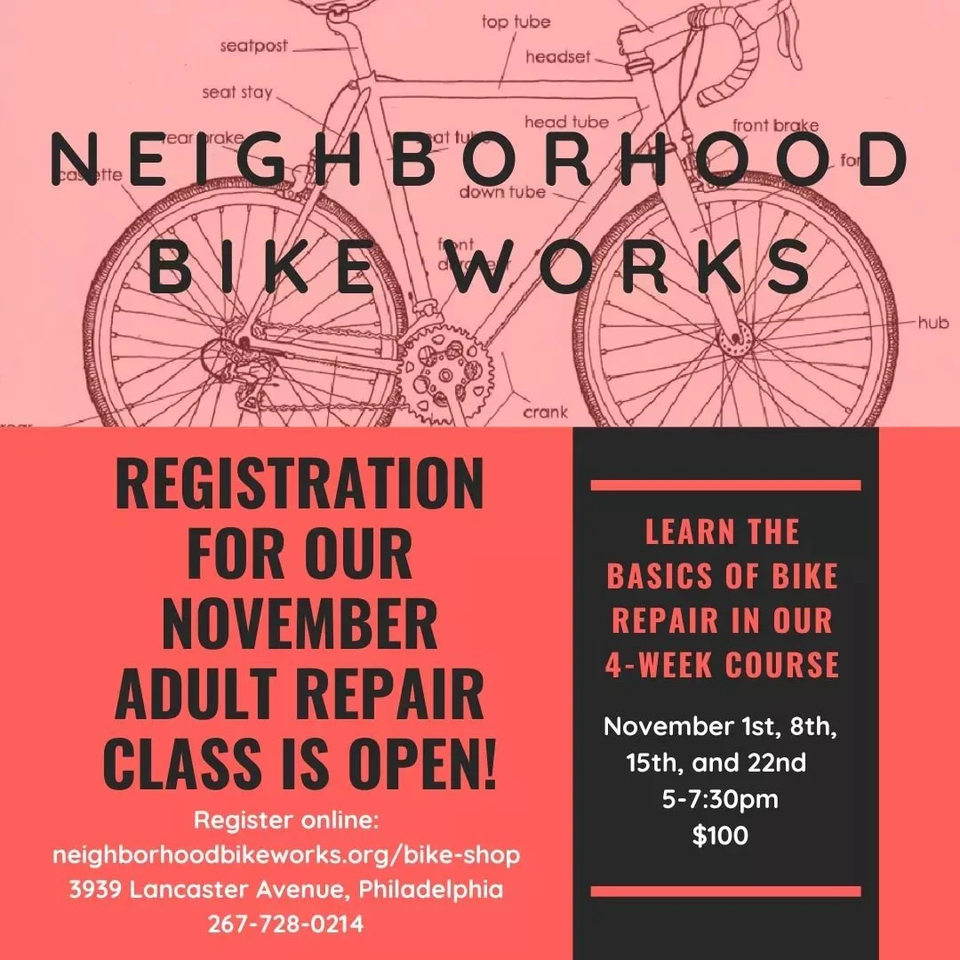 Adult Programs & Shop — Neighborhood Bike Works