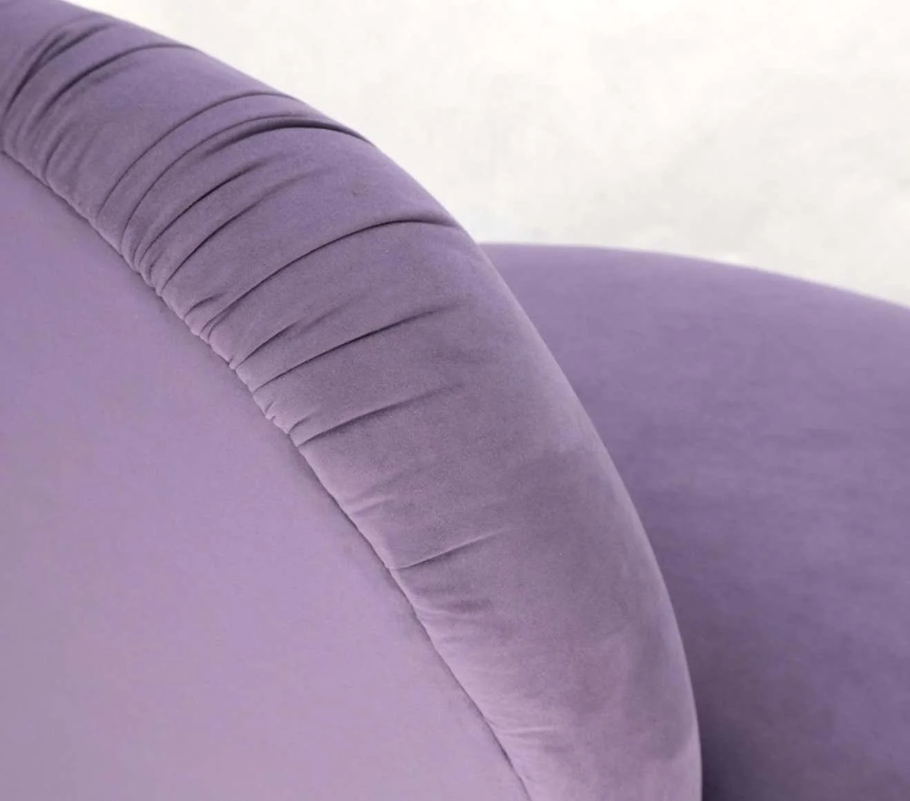 British Green Long Chair Covered with Velvet — EcoFirstArt