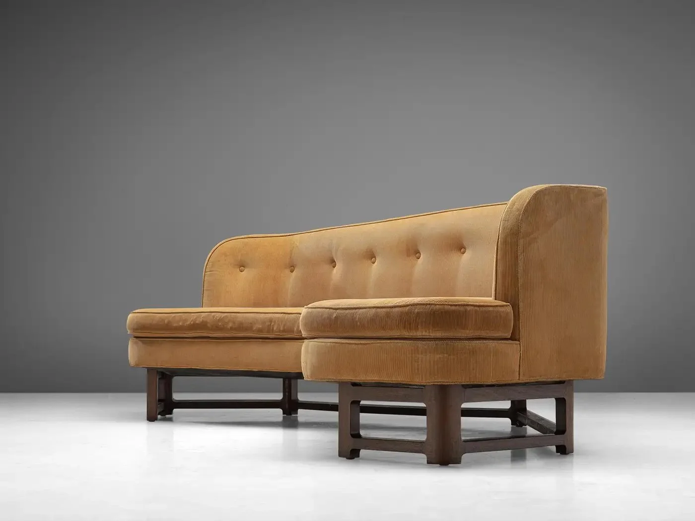 Mid Century Biomorphic Kidney Sofa — EcoFirstArt