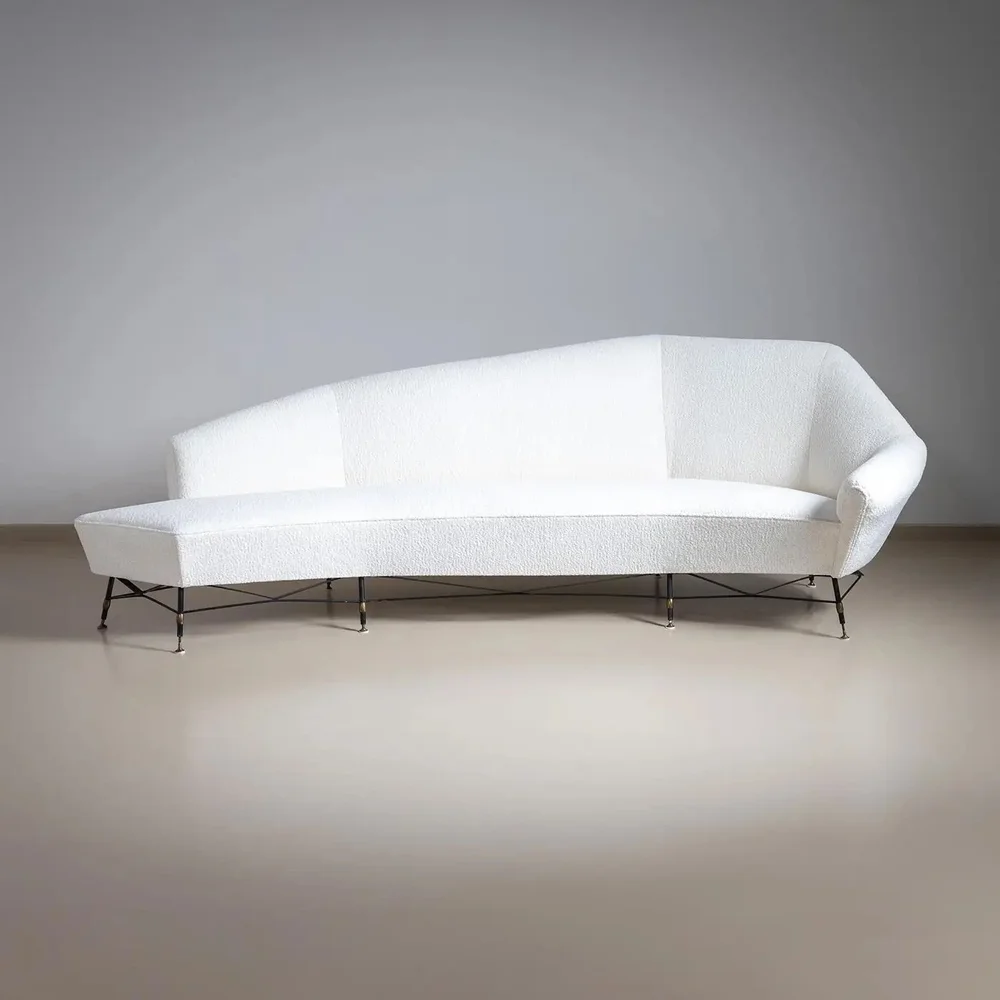 Postmodern Vladimir Kagan Inspired Sculptural Chaise — EcoFirstArt