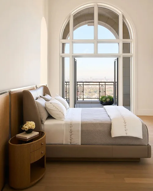 Contemporary Upholstered Bed — EcoFirstArt