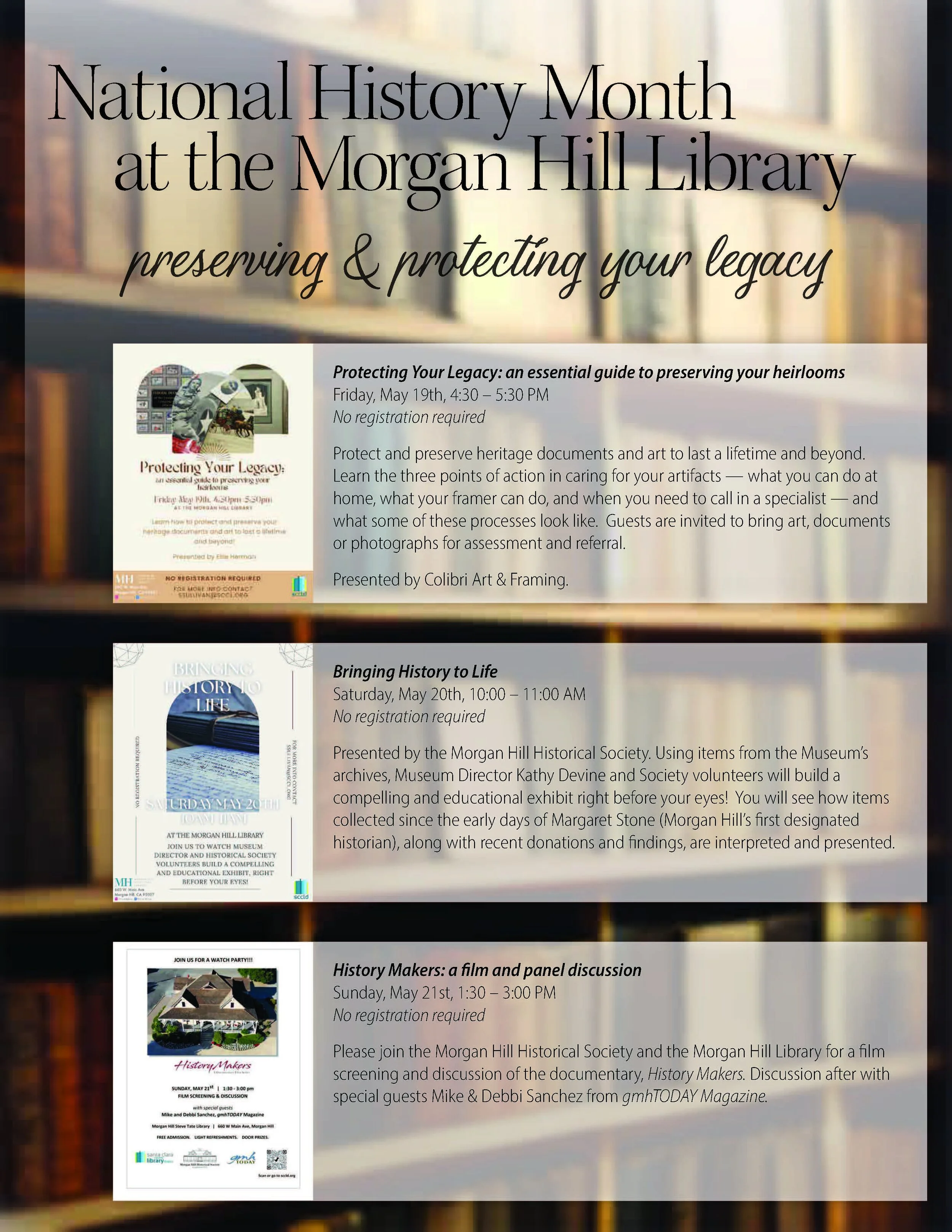 Bringing History to Life - Exhibit Building — Visit Morgan Hill