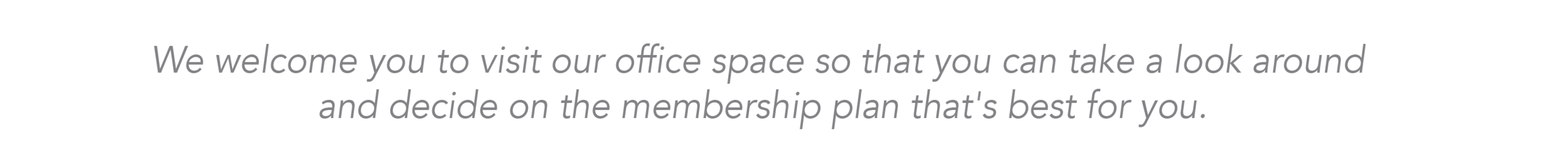 A New Way of Working