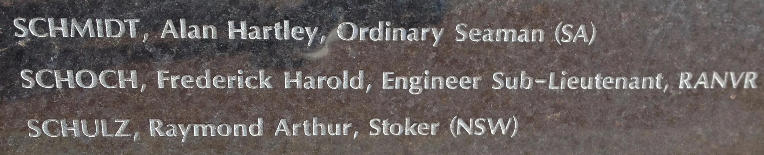 Fred Schoch — St George's College